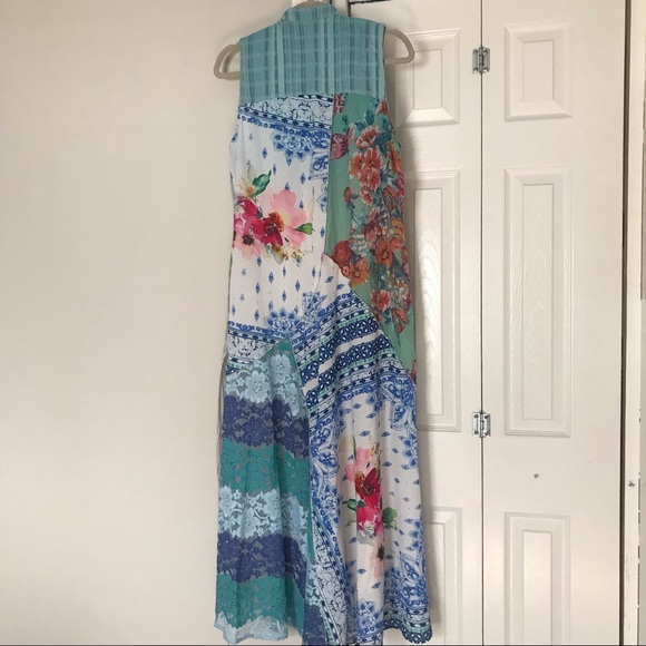 Aratta | Dresses | Aratta Silent Journey Sleeveless Button Down ...